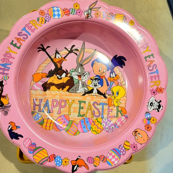 Source Unknown | Holiday | Vintage Easter Table Serving Dish Center ...